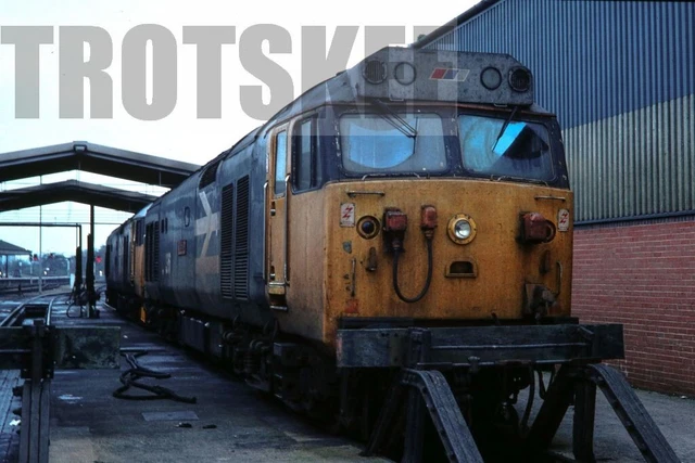 35MM SLIDE BR British Railways Diesel Loco Class 50 50036 Exeter 1990 ...