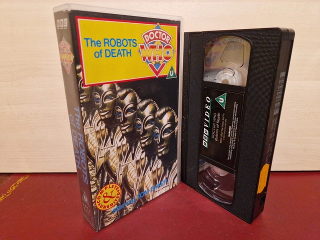 DOCTOR WHO - The Robots of Death - PAL VHS Video Tape (T224) £2.99 ...