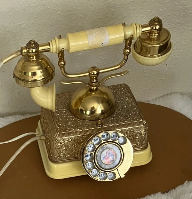 ROTARY VICTORIAN TELEPHONE Vintage In Working Conditions /original ...