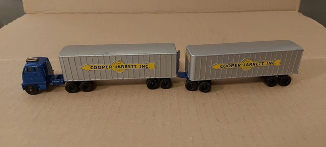 CAMION COOPER-JARRETT + Remorque Matchbox Lesney EUR 25,00 - PicClick FR