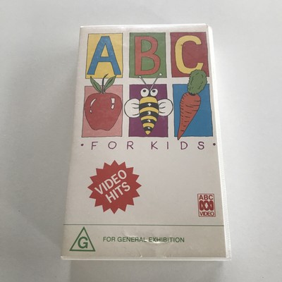 ABC FOR KIDS Video Hits VHS Video PAL Format £3.38 - PicClick UK