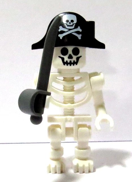 LEGO PIRATE SKELETON Minifigure & Sword Halloween Monster £2.99 ...