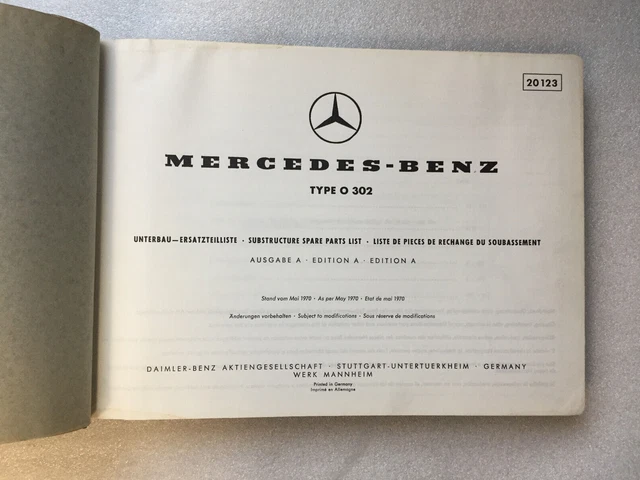 Mercedes Teilenummer Katalog