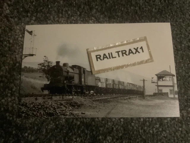 RAILWAY STEAM PHOTOGRAPH - 44277 Nr. DENT STATION SIGNAL BOX - 4/8/1964 ...