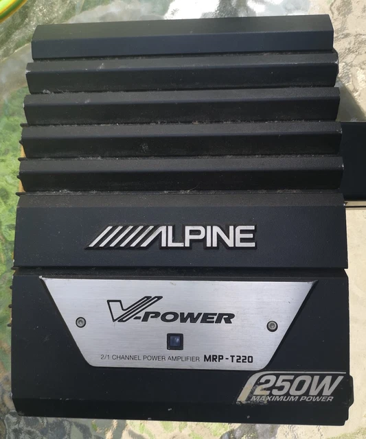 ALPINE MRP-T220 AMPLIFICATORE per auto 2 canali EUR 47,14 - PicClick IT