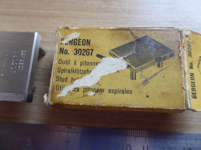 BERGEON NO 30207 Stud Holder Tool For The Watchmakers £87.00 - PicClick UK