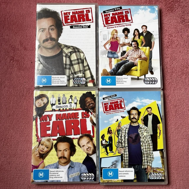 MY NAME IS Earl DVD The Complete Series : Season 1 2 3 4 TV Series ...