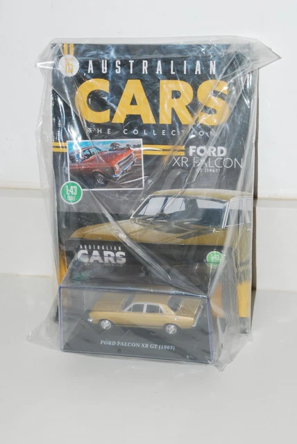 AUSTRALIAN CARS THE Collection Ford Falcon XR GT (1967) issue 15 brand ...