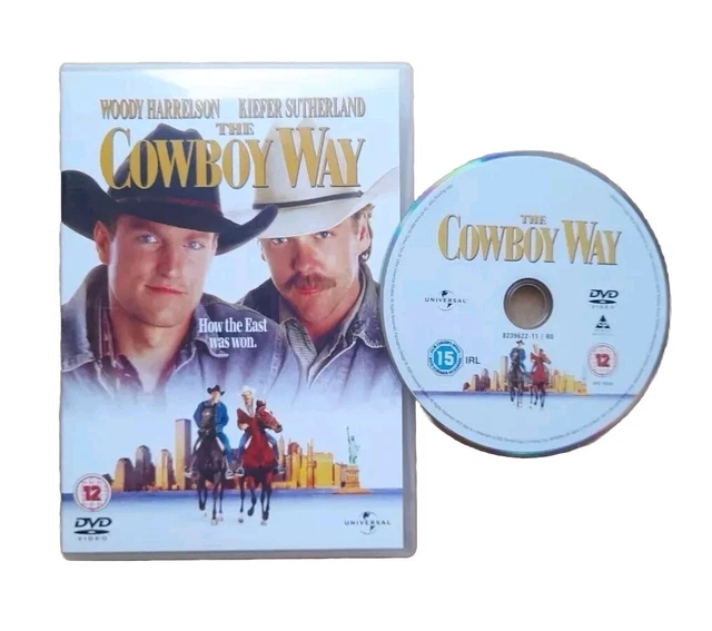 THE COWBOY WAY DVD - Woody Harrelson, Kiefer Sutherland 1994 Action ...