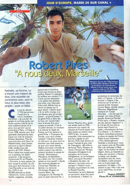 COUPURE DE PRESSE Clipping 1998 Robert Pires (1 page) EUR 3,00 ...