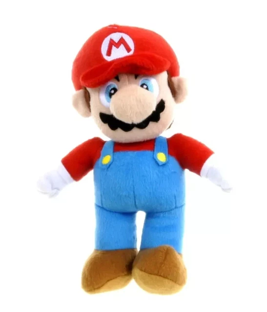 OFFICIAL NINTENDO NEW! Super Mario Brothers Plush Soft Toy - 13" Mario ...