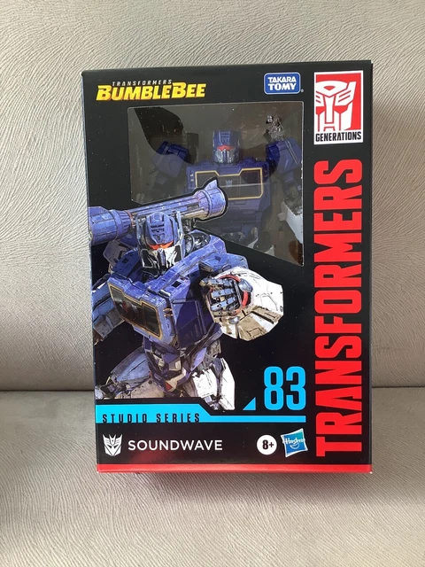 TRANSFORMERS BUMBLEBEE STUDIO Series 83 Voyager Class Soundwave Figure ...