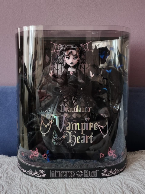 MONSTER HIGH DRACULAURA Vampire Heart Queen Doll Doll Doll Mattel Doll ...