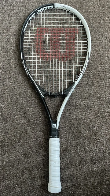 WILSON TENNIS RACKET Tour Slam Stop Shock Pads Power Strings £22.00 ...