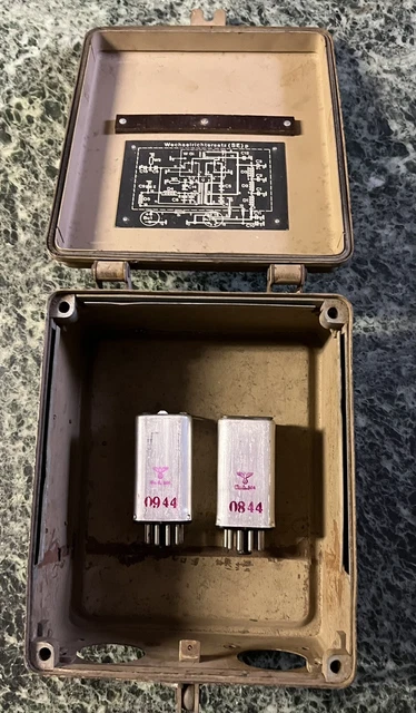 UMFORMER FUNKGERÄT 1944 Wehrmacht Wechselrichtersatz Ws SE)p WW2 ...