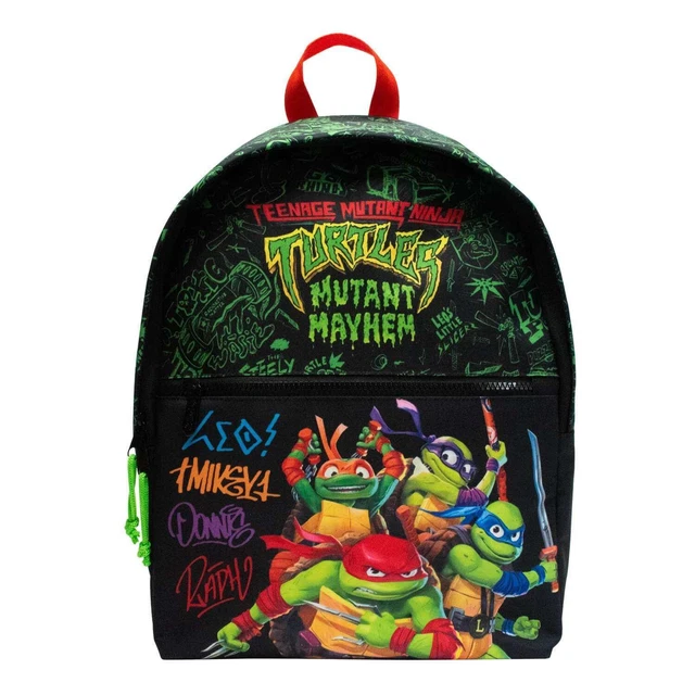 TEENAGE MUTANT NINJA Turtles Mayhem Premium Black Backpack - TMNT ...