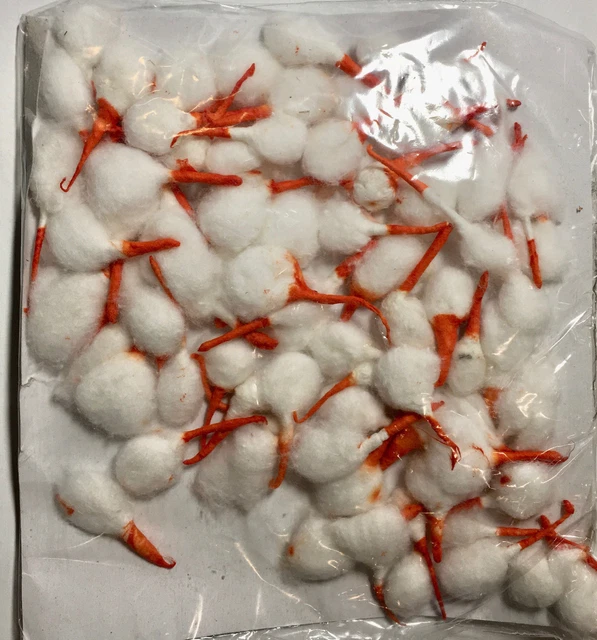 PUJA RUI BATTI Indian Round Cotton Wicks Diwali Pooja Aarti Jyot Batti ...