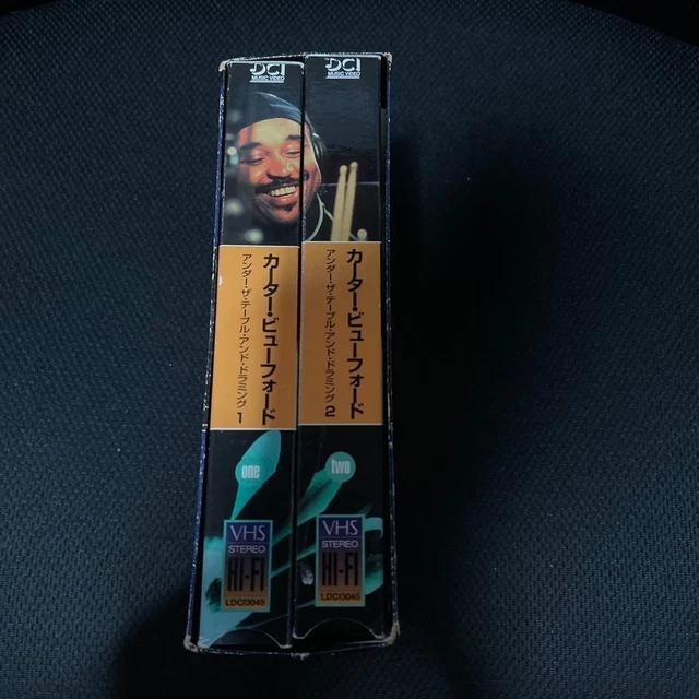 CARTER BEAUFORD VHS Box Set "Under the Table and Drumming" Dave ...