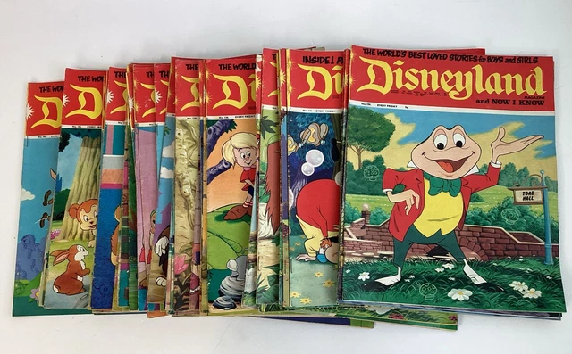 VINTAGE 1970S DISNEYLAND Magazines Numbers 101-150 (See Description) £ ...