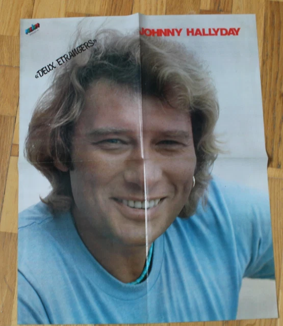 JOHNNY HALLYDAY / Patrick Duffy - Poster issu de Magazine EUR 4,99 ...