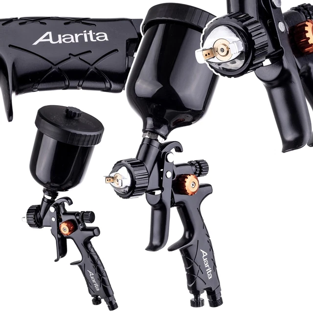 MINI SPRAY GUN HVLP 0,8mm LION 2 Light Paint Gun Auarita £21.76 ...