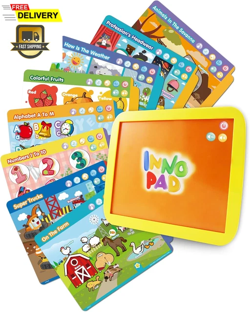 BEST LEARNING INNO PAD Smart Fun Lessons - Educational Tablet Toy to ...