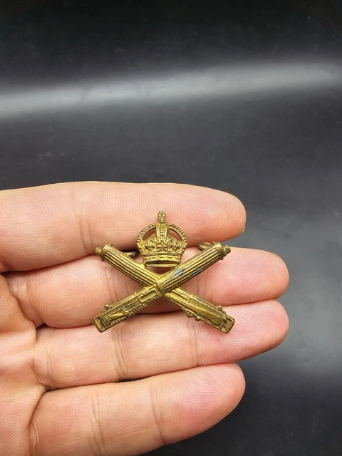 ORIGINAL WW1 MACHINE Gun Corps MGC Collar Badge £14.99 - PicClick UK