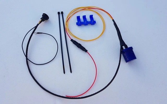 4 WAY FLASHERS for bike / trike / kit car With LED Bulbs saftey hazard ...