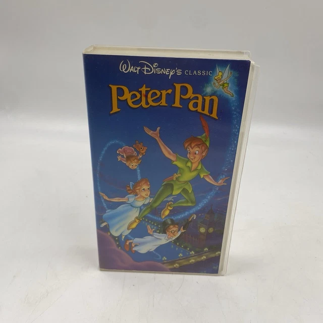 PETER PAN DISNEY VHS Cassette Tape Black Diamond PAL £9.95 - PicClick UK