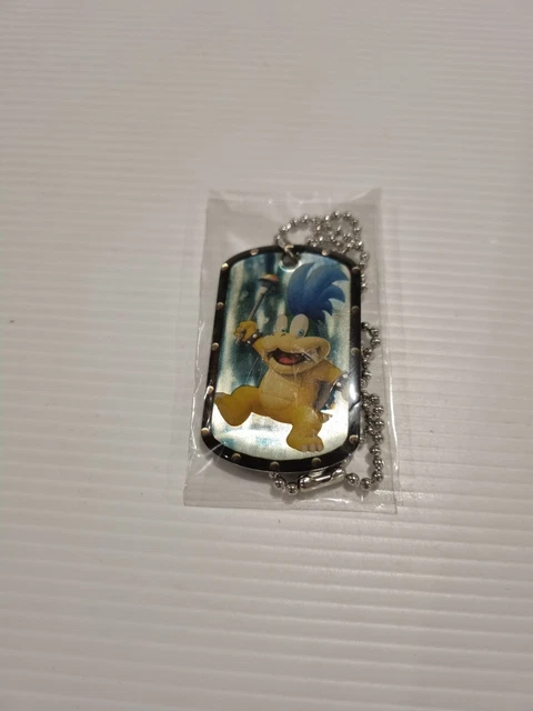 ENTERPLAY SUPER MARIO Bros Larry Koopa Dog Tag Collectible Necklace ...