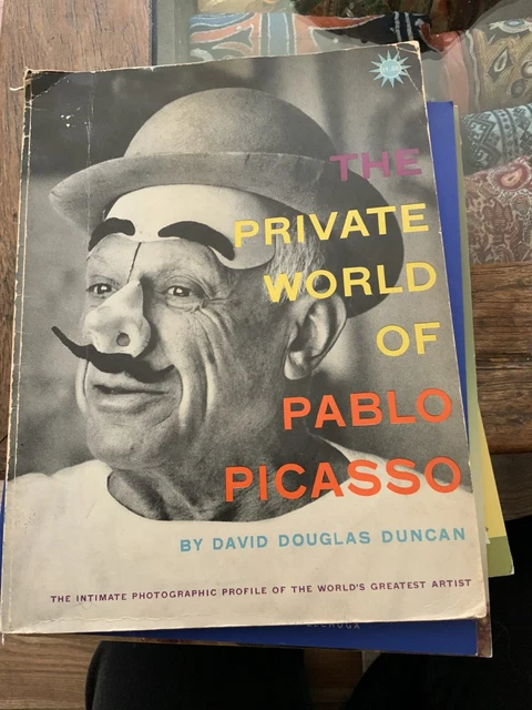 THE PRIVATE WORLD of Pablo Picasso~David Douglas Duncan~VINTAGE 1958 ...