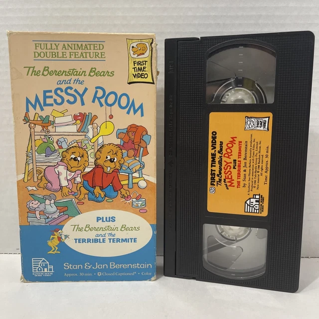 THE BERENSTAIN BEARS and the Messy Room (VHS Tape 1986 Random House ...