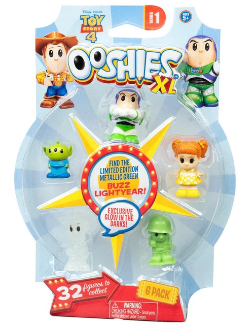 NEW DISNEY OOSHIES Xl Toy Story 4 Series 1 Pencil Toppers 6 Pack 78546 ...