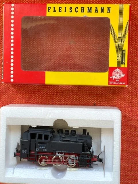 ROCO INTERNATIONAL 0-6-0 (BR80) SHUNTER STEAM LOCOMOTIVE 80028 HO Scale ...