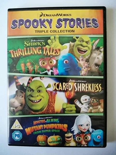 DVD SPOOKY STORIES Triple Collection. Shrek's Thrilling Tales. Scared ...