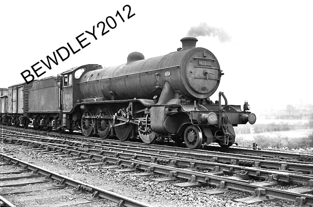 NEGATIVE 35MM GRESLEY O2 CLASS 63984 NEAR GAINSBOROUGH STATION circa ...