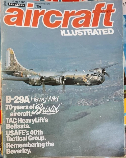 IAN ALLAN AIRCRAFT Illustrated Magazine June 1980 FREEPOST IN AUSTRALIA ...