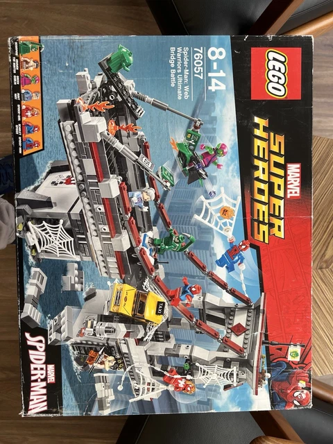 LEGO MARVEL: SPIDER-MAN: Web Warriors Ultimate Bridge Battle (76057) £ ...