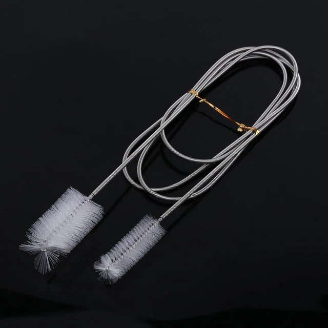 FLEXIBLE DOUBLE TUBE Cleaning Brush – Aquarium Fish Tank Hose Pipe ...