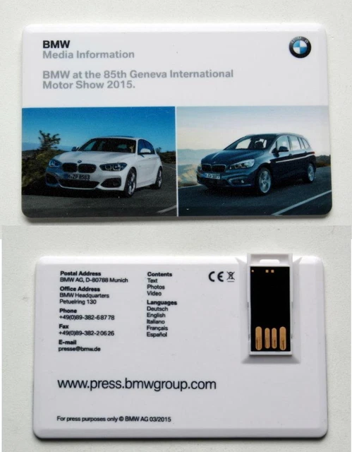 BMW SÉRIE 1 restylée dossier de presse media press kit salon de Genève ...