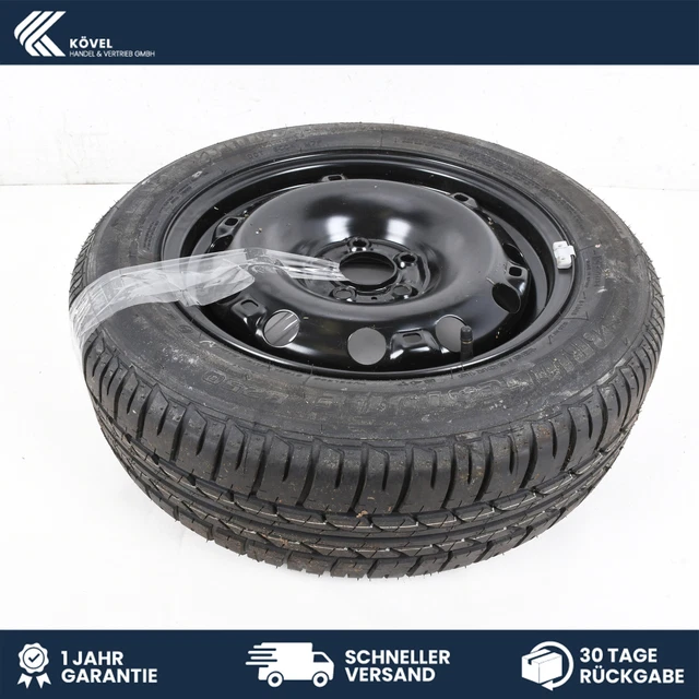15 ZOLL ERSATZRAD Notrad Reserverad VW Polo 5 6R 6Jx15 ET38 5x100 185 ...