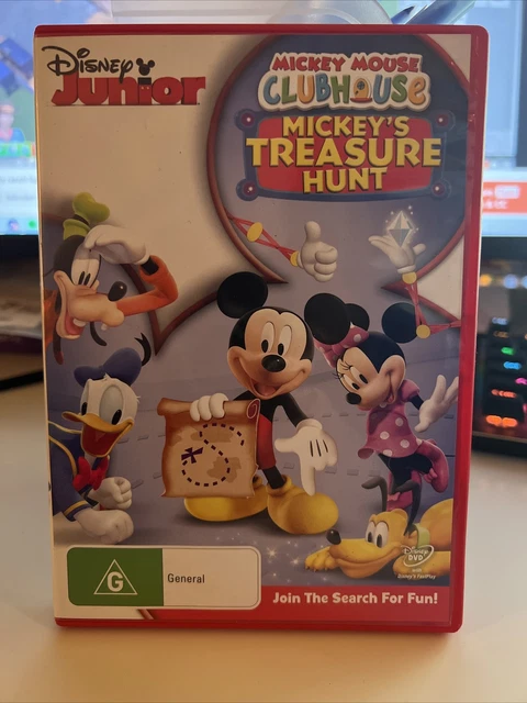 MICKEY MOUSE CLUBHOUSE - Mickey's Treasure Hunt (DVD, 2006) $8.95 ...