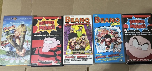 VINTAGE THE BEANO Video (VHS, 1995) tape starring Dennis the Menace ...