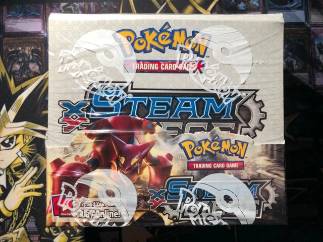 POKEMON STEAM SIEGE Booster Box - 36 Packs - Brand New & Fully Sealed ...