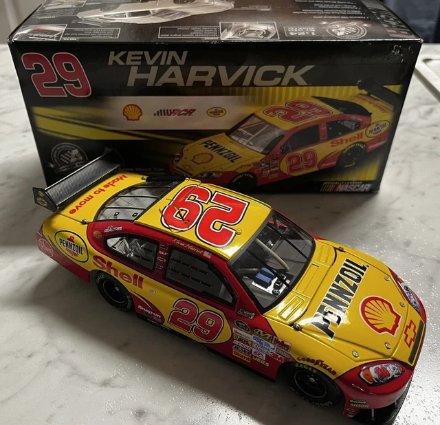 2008 1/24 KEVIN Harvick #29 Shell Pennzoil Chevy Impala SS Action ARC ...