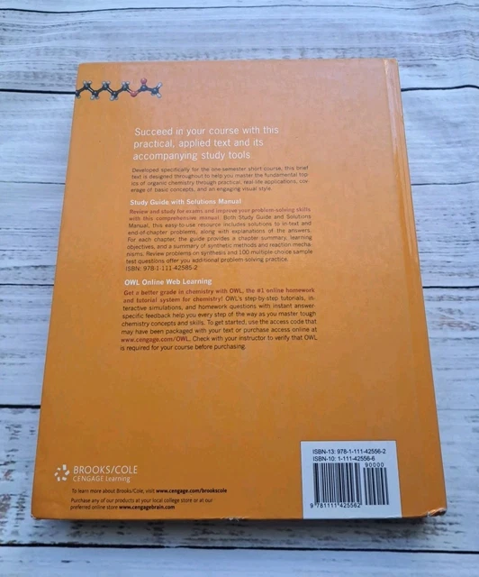 ORGANIC CHEMISTRY: A Short Course | 13th Edition | £14.88 - PicClick UK