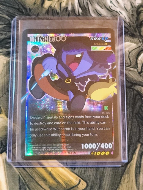WITCHEROO HOLO D-SPIRITS TCG Kickstarter Holo Card Control the Soul 🔥🔥 ...