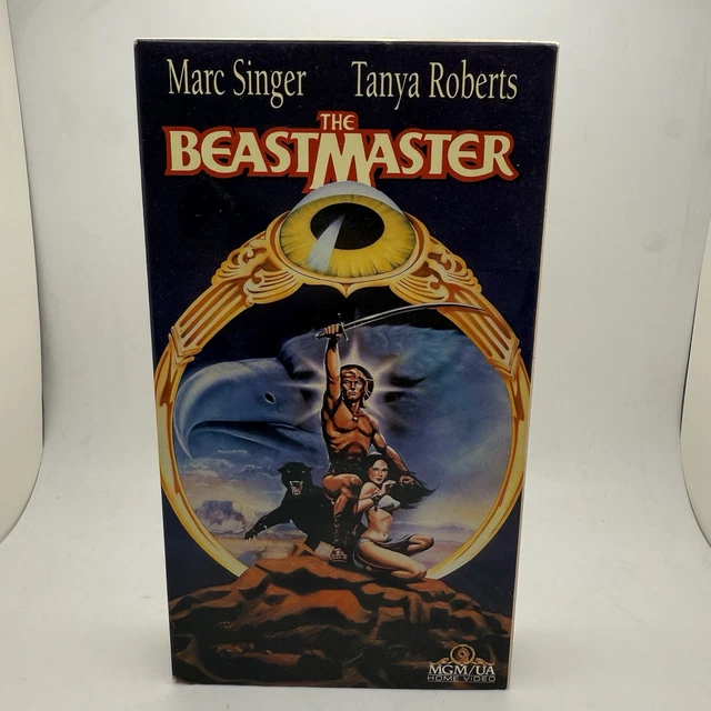 THE BEASTMASTER (VHS, 1991) Marc Singer Tanya Roberts Rip Torn 1982 ...