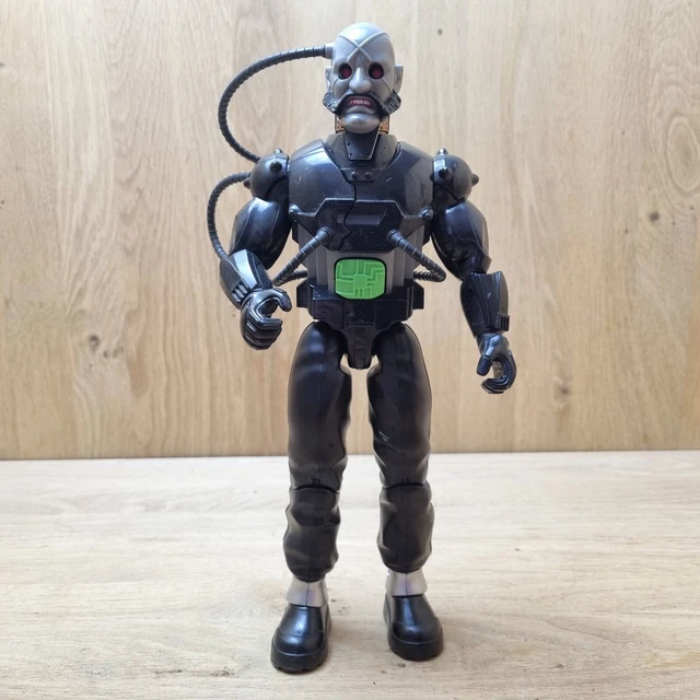ACTION MAN 12& DR. X Robot Exploding Armor Action Figure Cyborg Hasbro ...