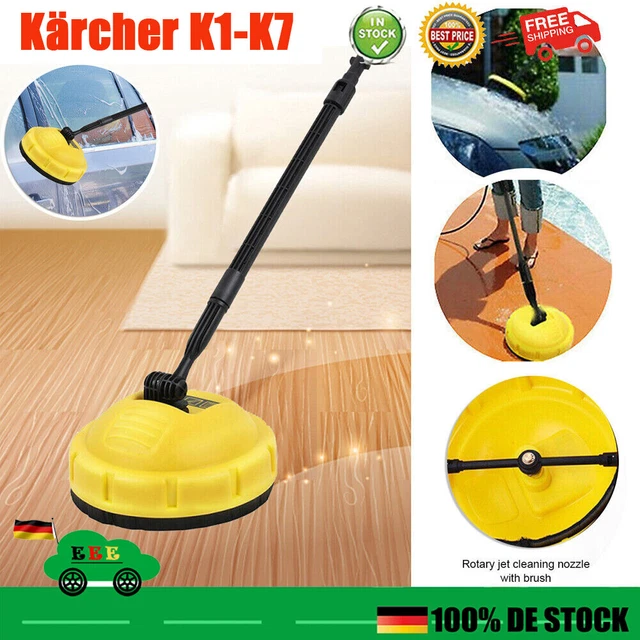 HOCHDRUCKREINIGER FLÄCHENREINIGER TERRASSENREINIGER Bürste Für Kärcher K2-K7 EUR 18,99 - PicClick DE